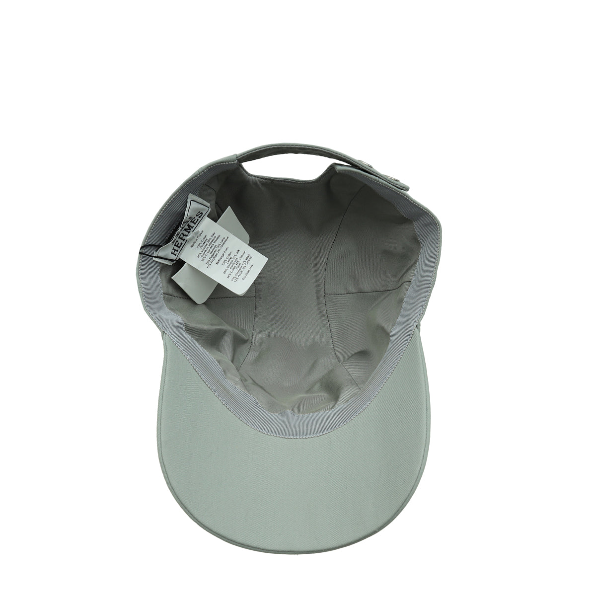 Hermes Gris Glacier Davis H Sellier Cap – THE CLOSET