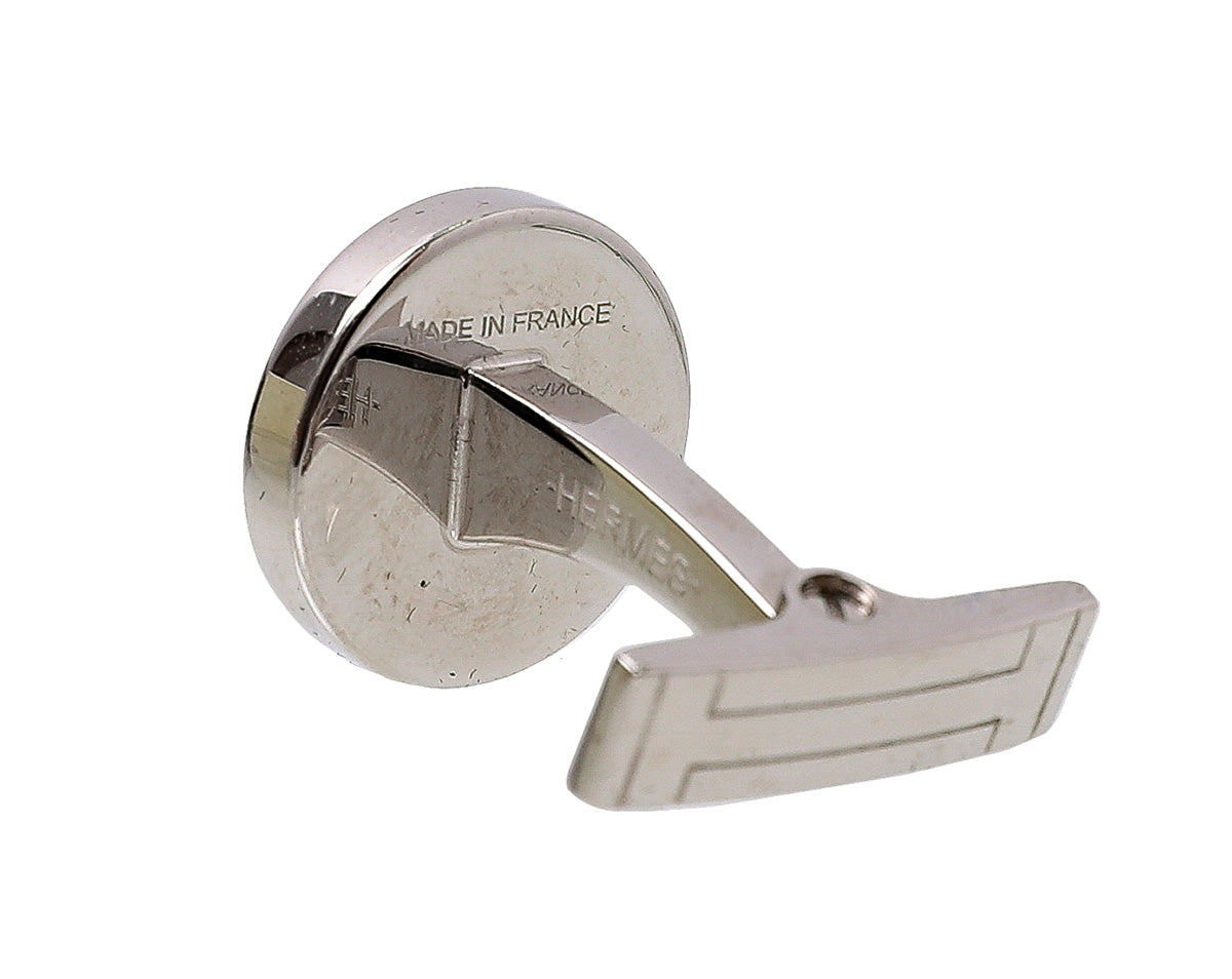 Hermes Silver Gray Licol 2 Cufflinks – THE CLOSET