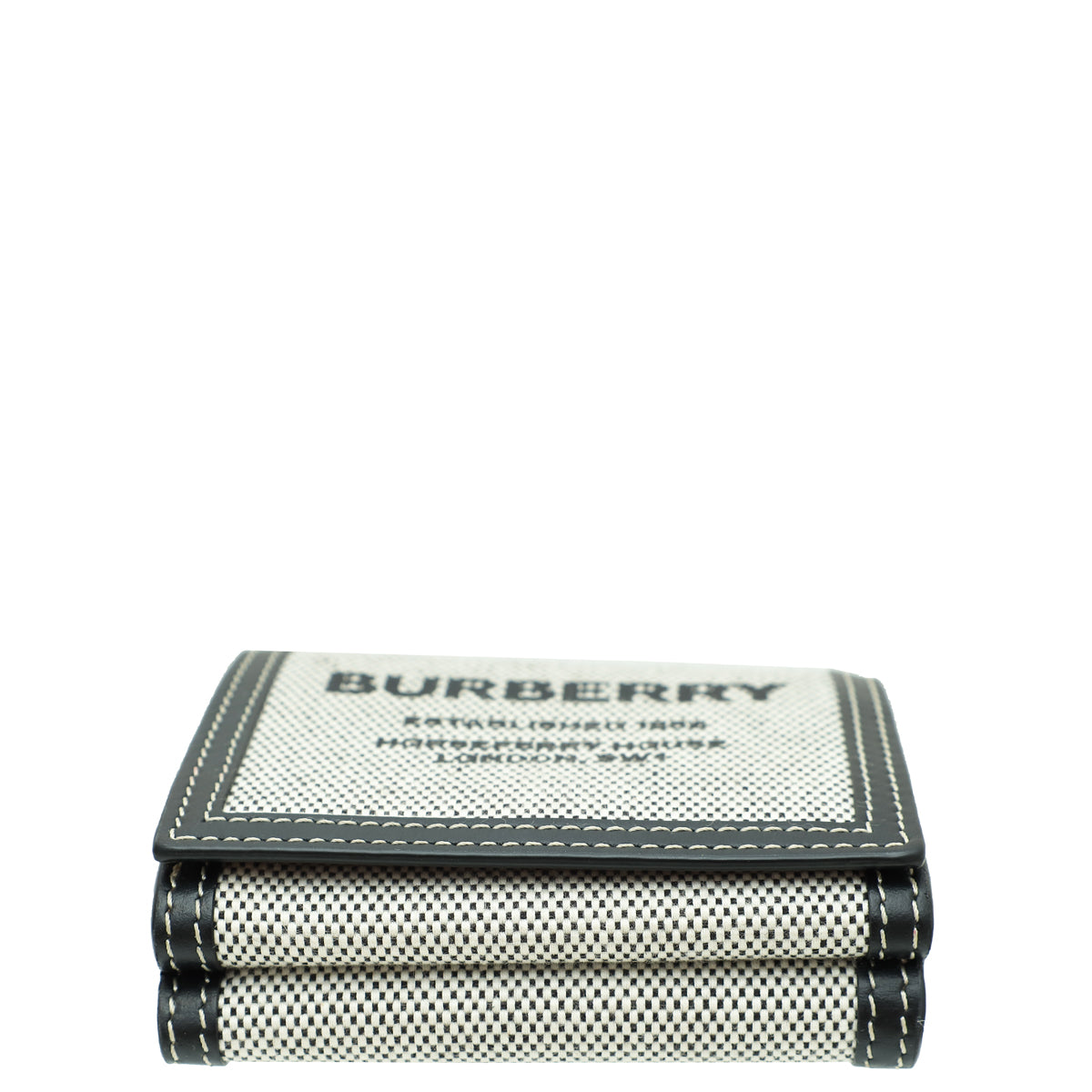 Burberry Tricolor Small French Wallet – THE CLOSET