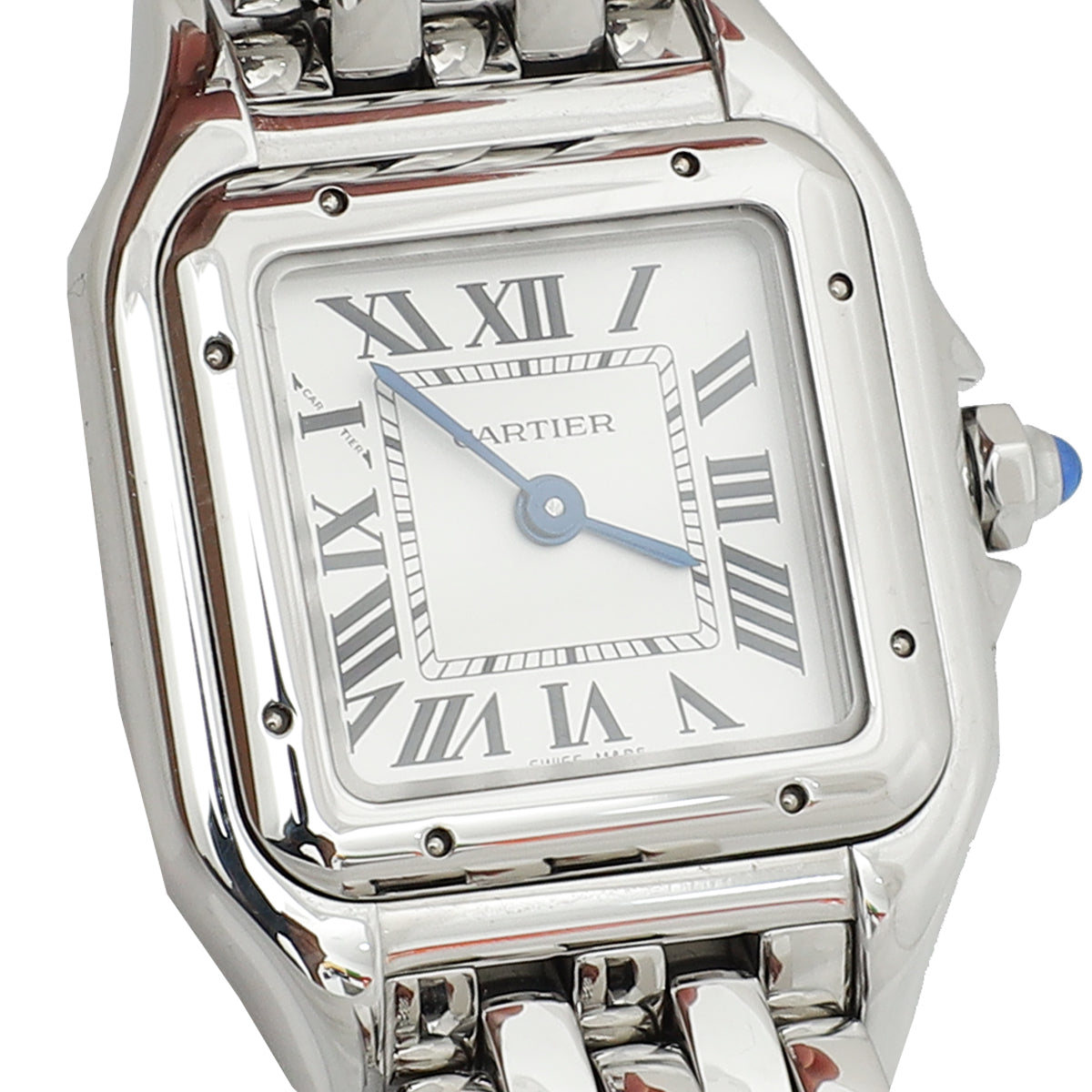 Cartier Stainless Steel Panthère De Cartier Small Model Quartz Watch ...