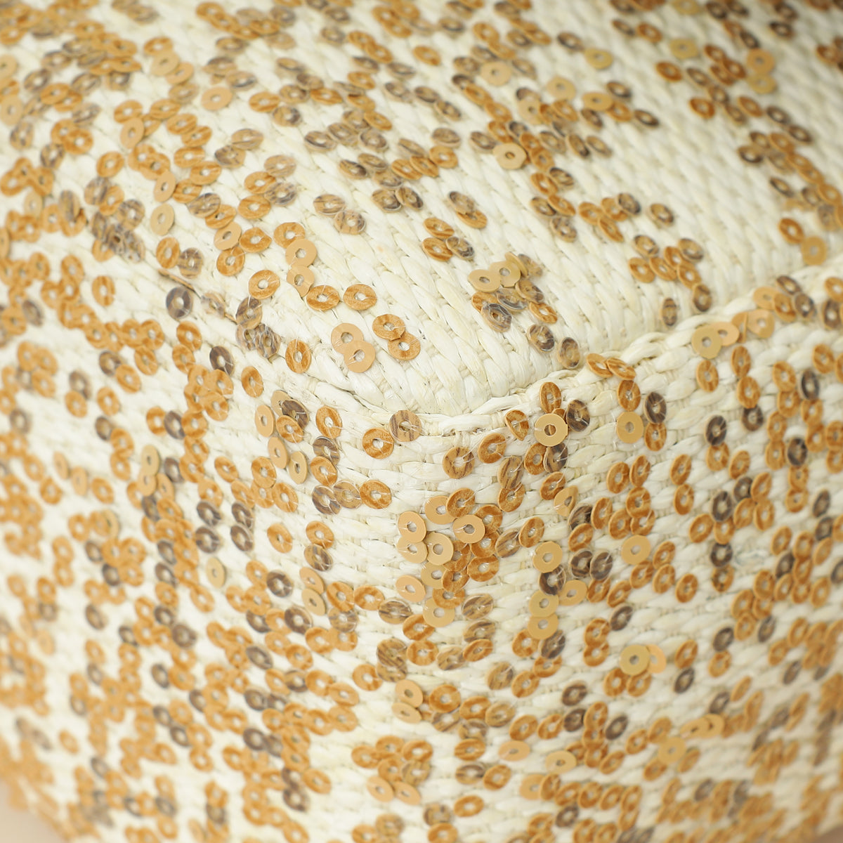 Chanel Bicolor Raffia Sequins Single Flap Jumbo Bag – THE CLOSET