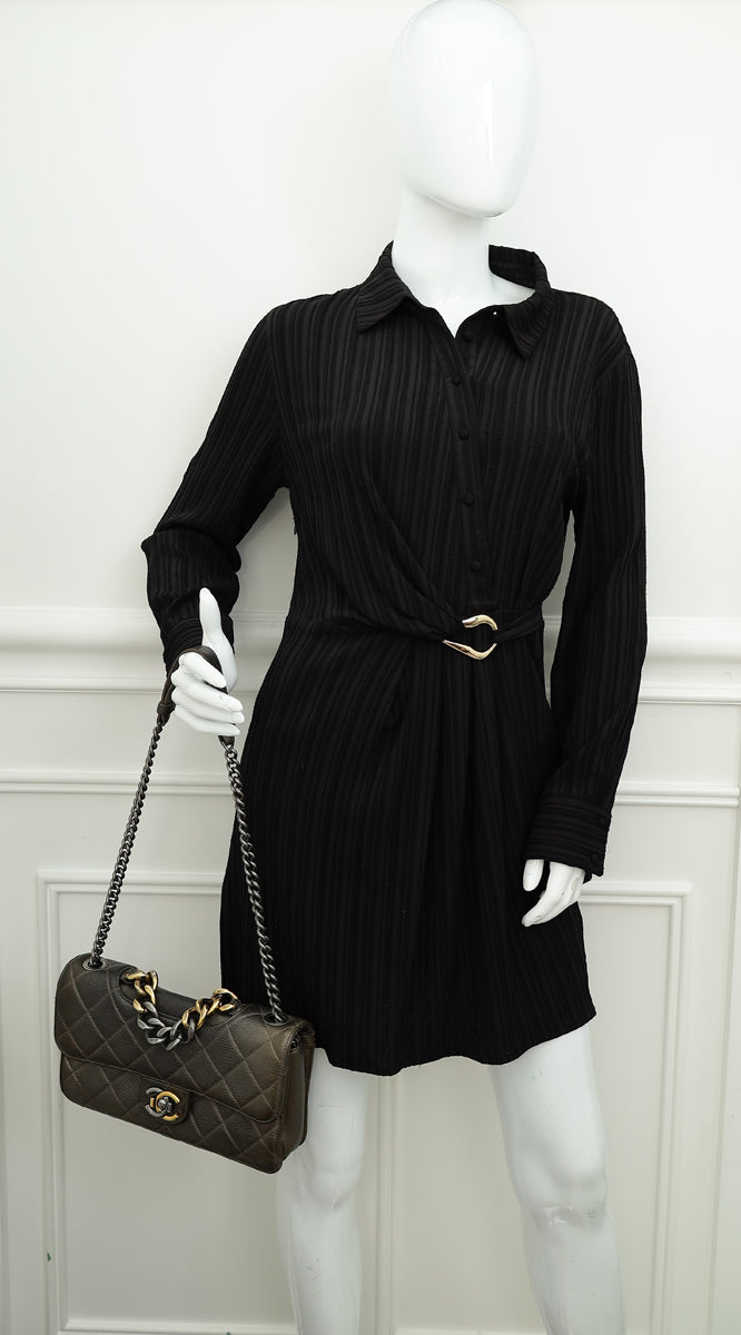 Chanel Bronze CC Perfect Edge Flap Bag – THE CLOSET