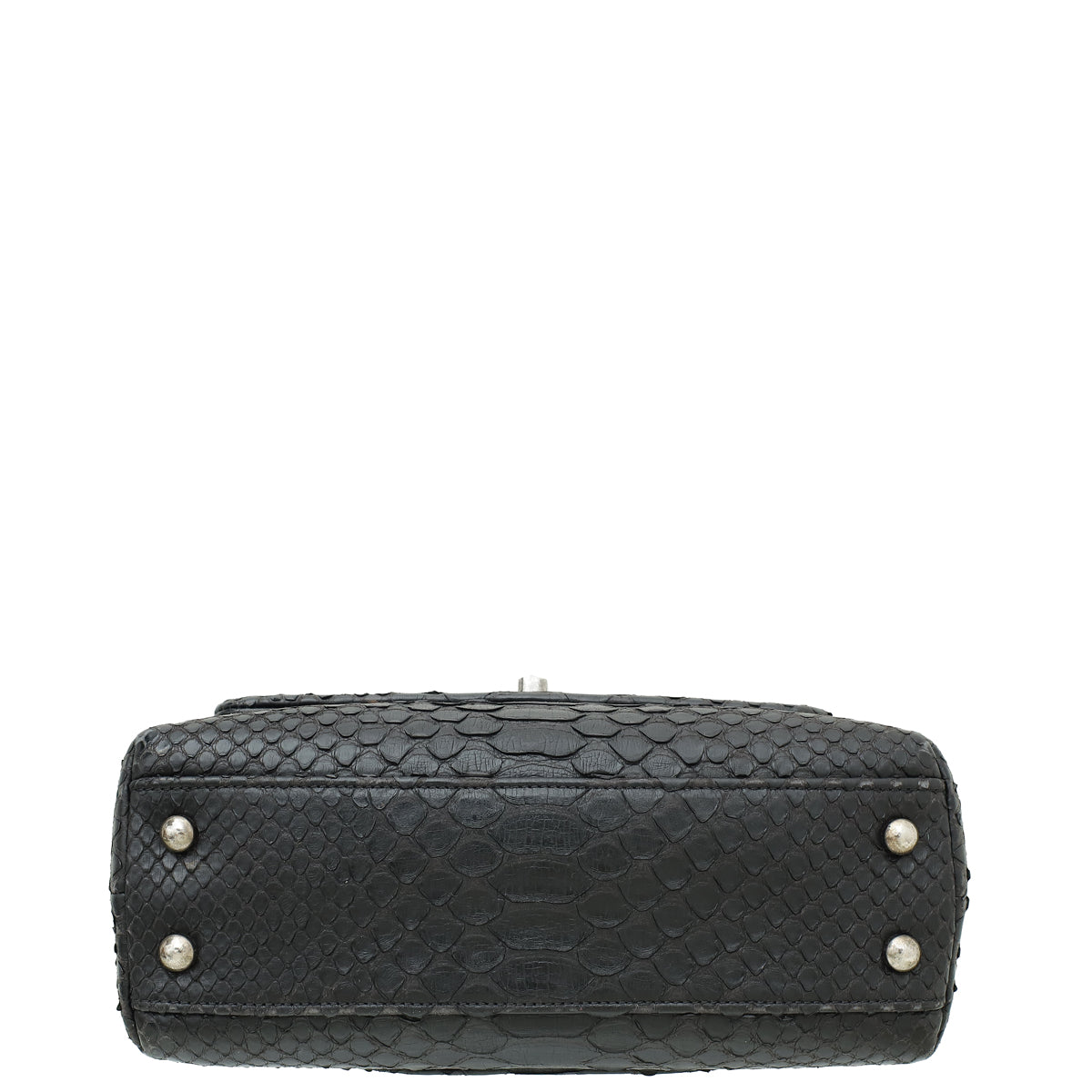 Chanel Black CC Coco Handle Python Mini Bag – THE CLOSET