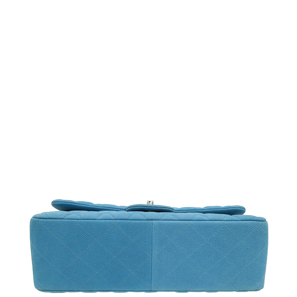 Chanel Blue CC Classic Nubuck Double Flap Jumbo Bag – THE CLOSET