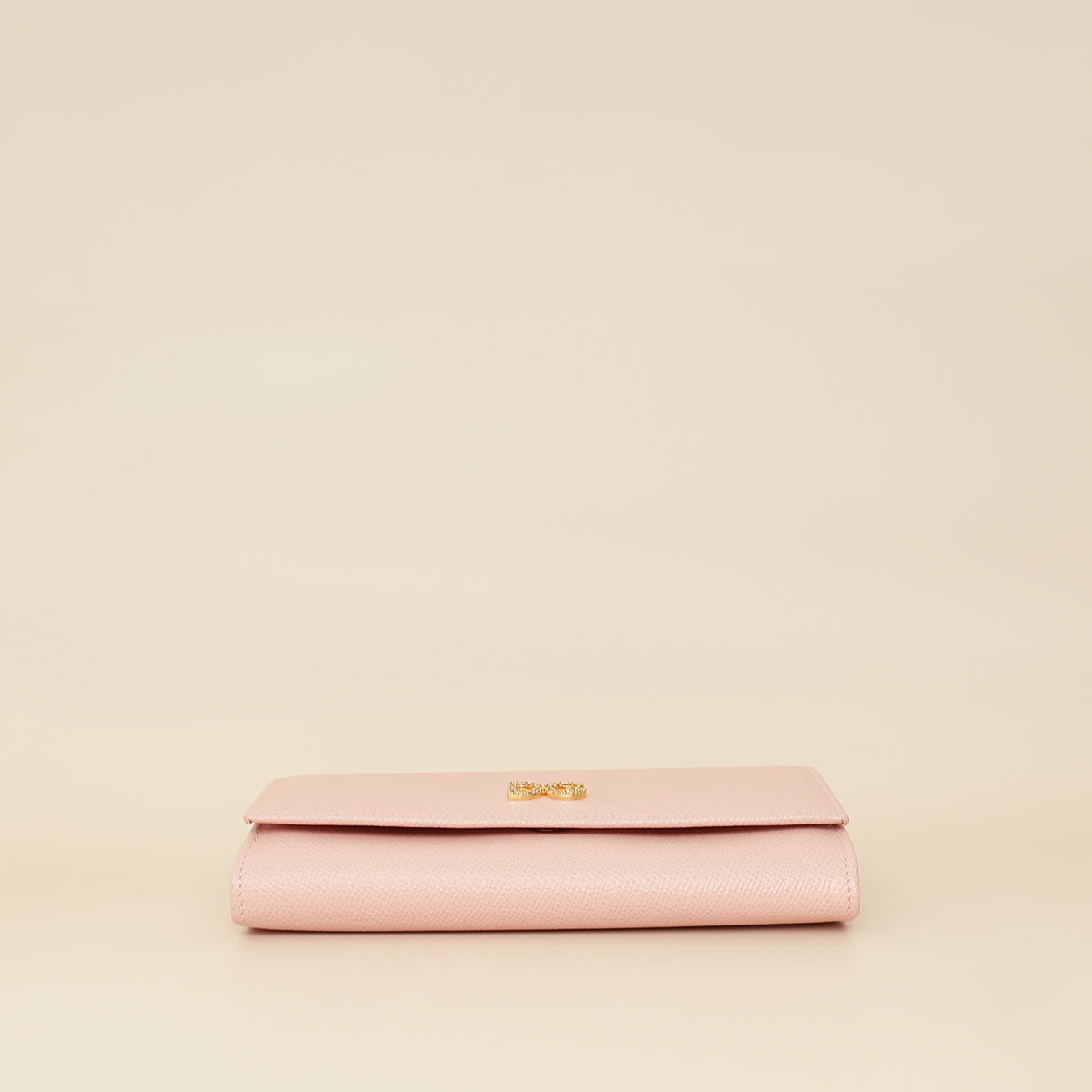 Dolce & Gabbana Pink DG Crystal Dauphine Flap Continental Wallet – THE ...