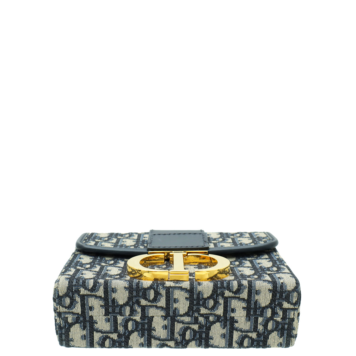 Christian Dior Blue Oblique 30 Montaigne Box Bag – THE CLOSET