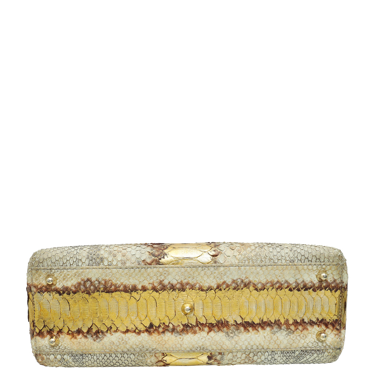 Christian Dior Bicolor Python Lady Dior Large Bag – THE CLOSET