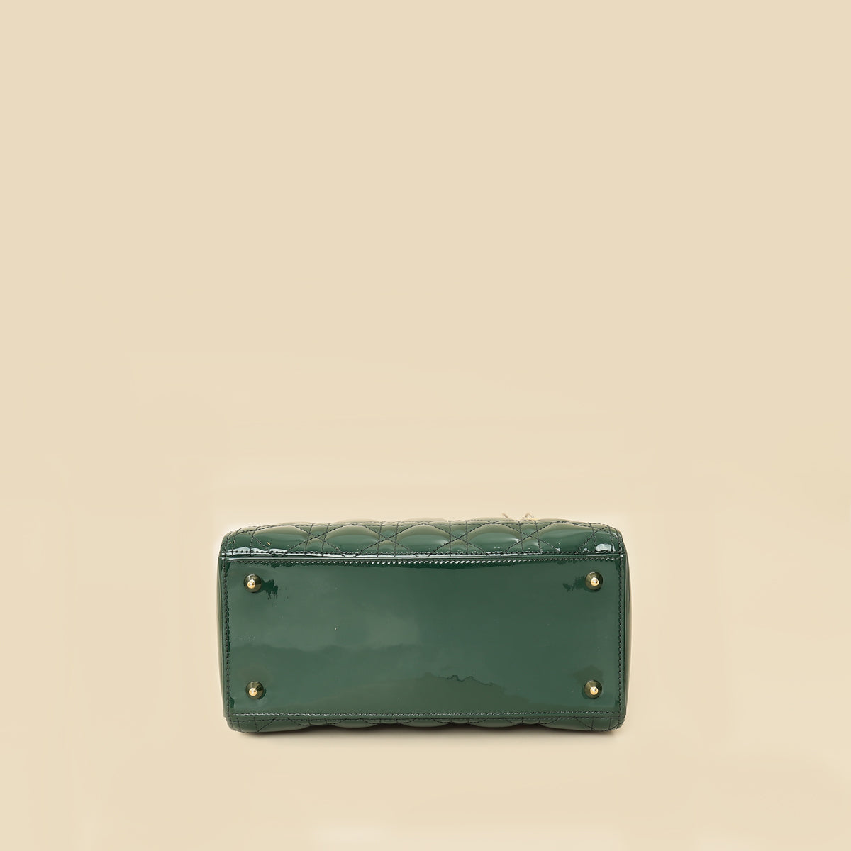 Christian Dior Forest Green Lady Dior Medium Bag – THE CLOSET