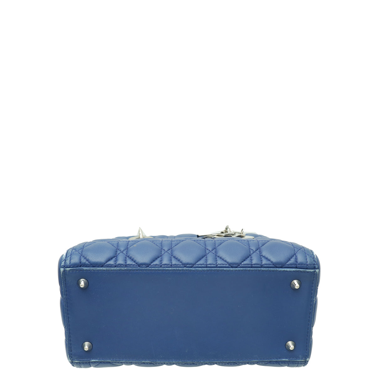 Christian Dior Blue Lady Dior Medium Bag – THE CLOSET