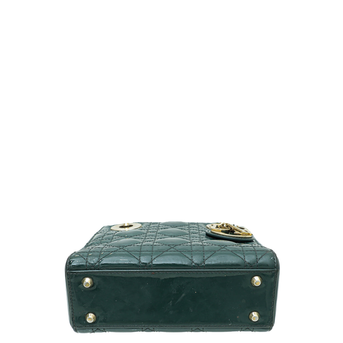Christian Dior Forest Green Chain Mini Lady Dior Bag – THE CLOSET