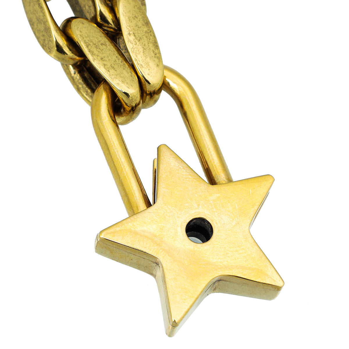 Christian Dior Vintage Gold Finish Lucky Locket Star Choker Necklace ...