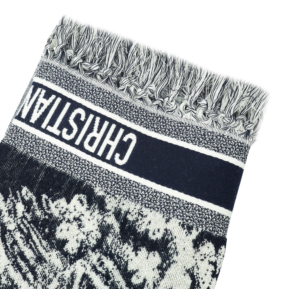 Christian Dior Wool Dioriviera Toile De Jouy Throw Towel – THE CLOSET