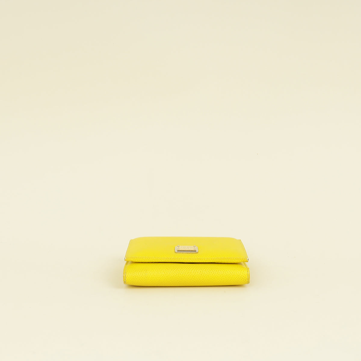 Dolce & Gabbana Yellow Trifold Small Wallet – THE CLOSET