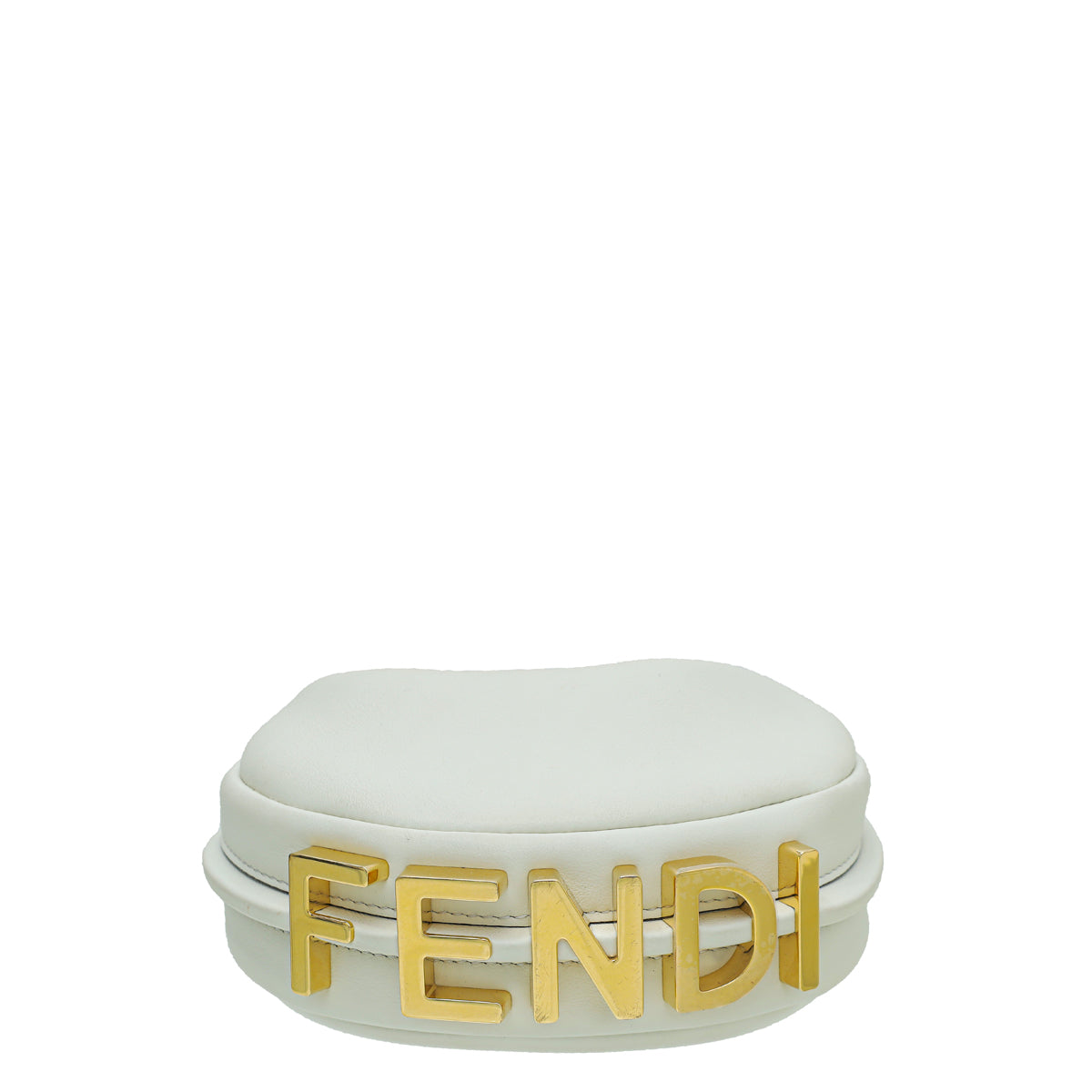 Fendi White Fendigraphy Nano Bag – THE CLOSET