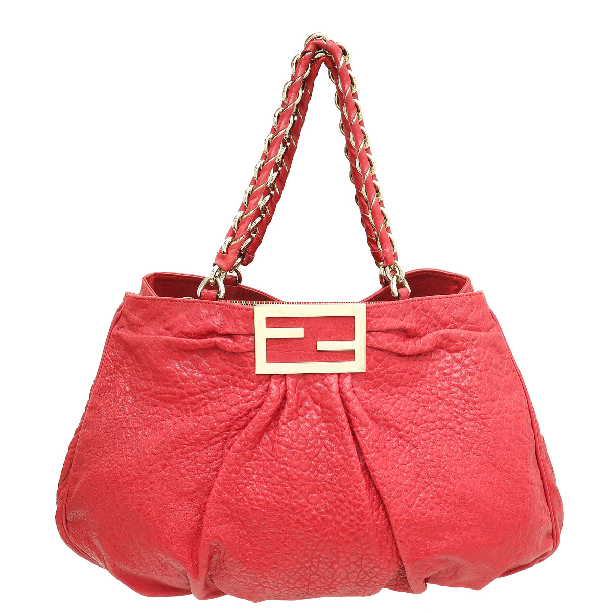 Fendi Red Mia Large Tote Bag – THE CLOSET