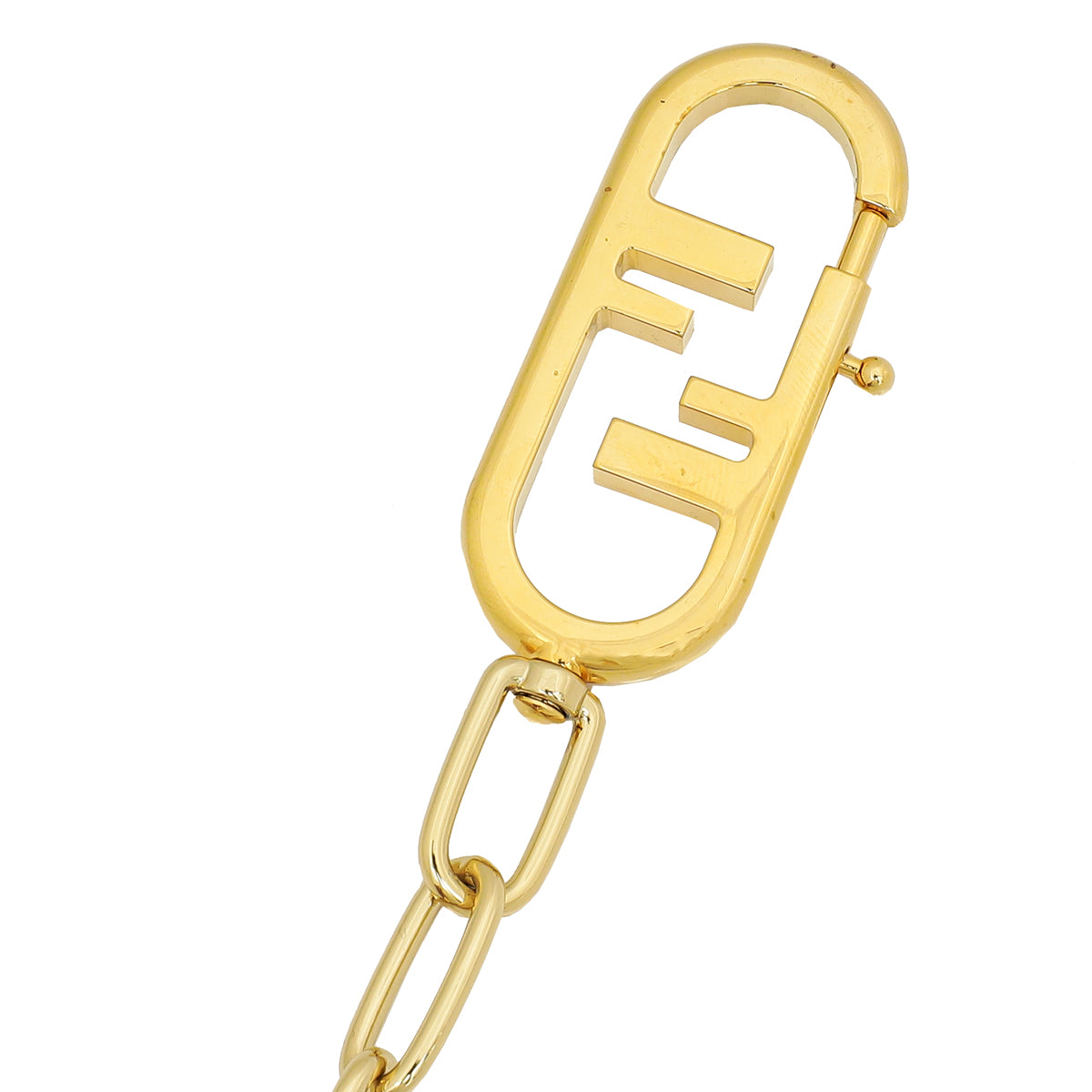 Fendi Gold FF Chain Links Shoulder Strap – THE CLOSET