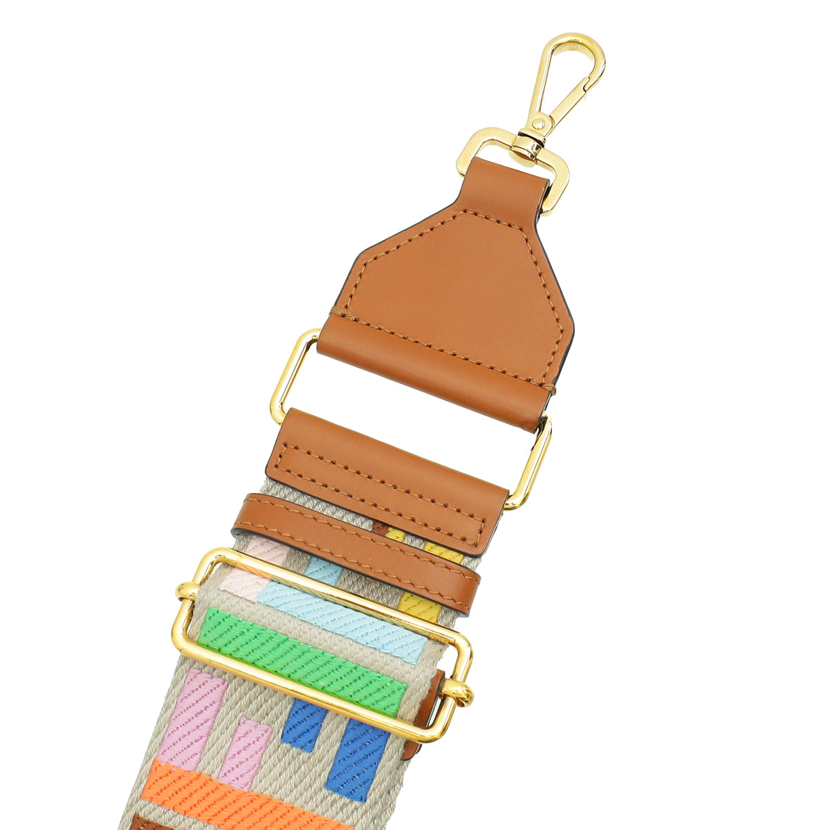 Fendi Multicolor Strap You FF jacquard Webbing Bag Strap – THE CLOSET
