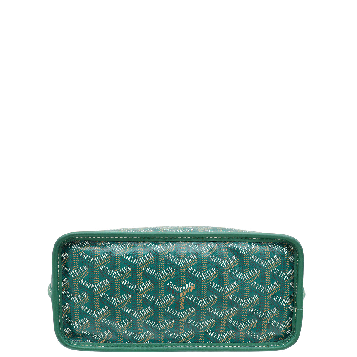Goyard Green Goyardine Anjou Mini Reversible Bag – THE CLOSET