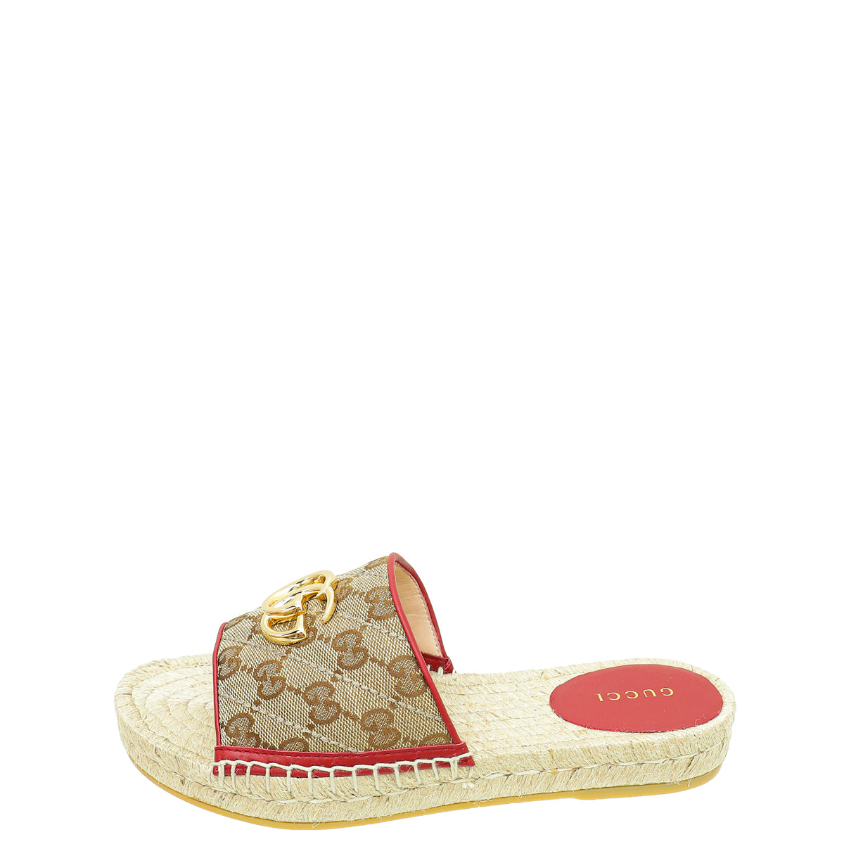 Gucci Bicolor GG Marmont Espadrille Sandal 36 – THE CLOSET