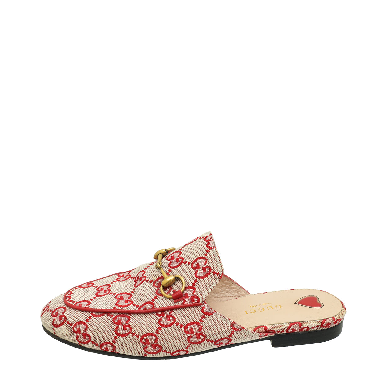 Gucci Red Ebony GG Princetown Mules 36.5 – THE CLOSET