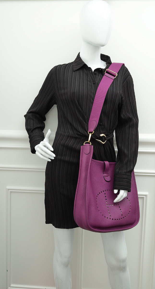 Hermes Anemone Evelyne III GM Bag – THE CLOSET