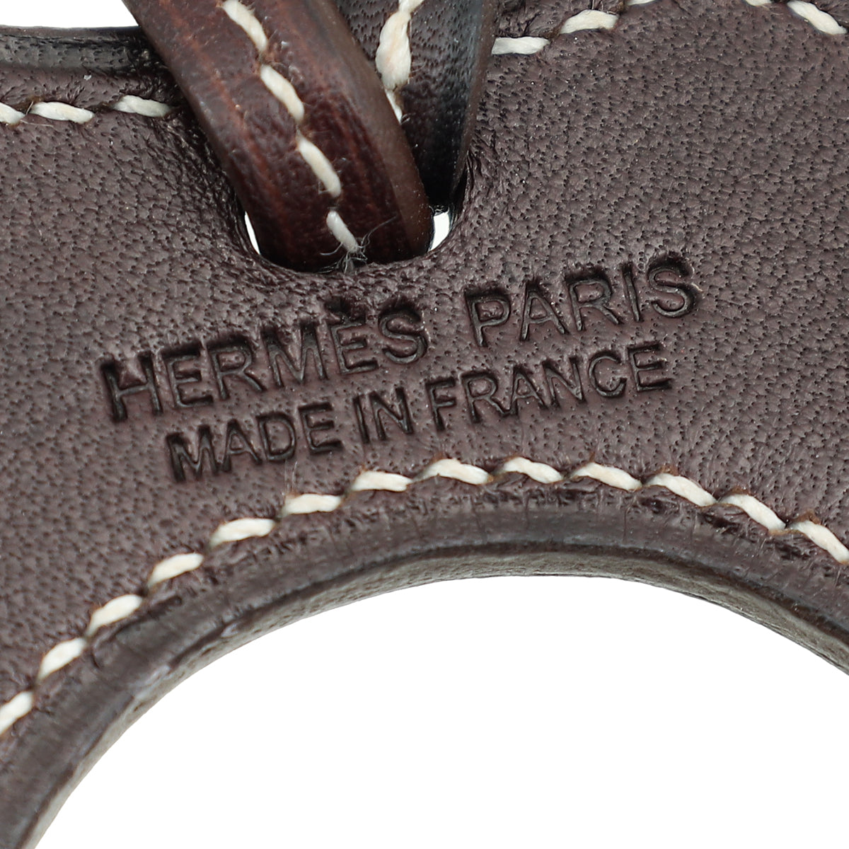 Hermes Chocolate Paddock Horseshoe Bag Charm – THE CLOSET