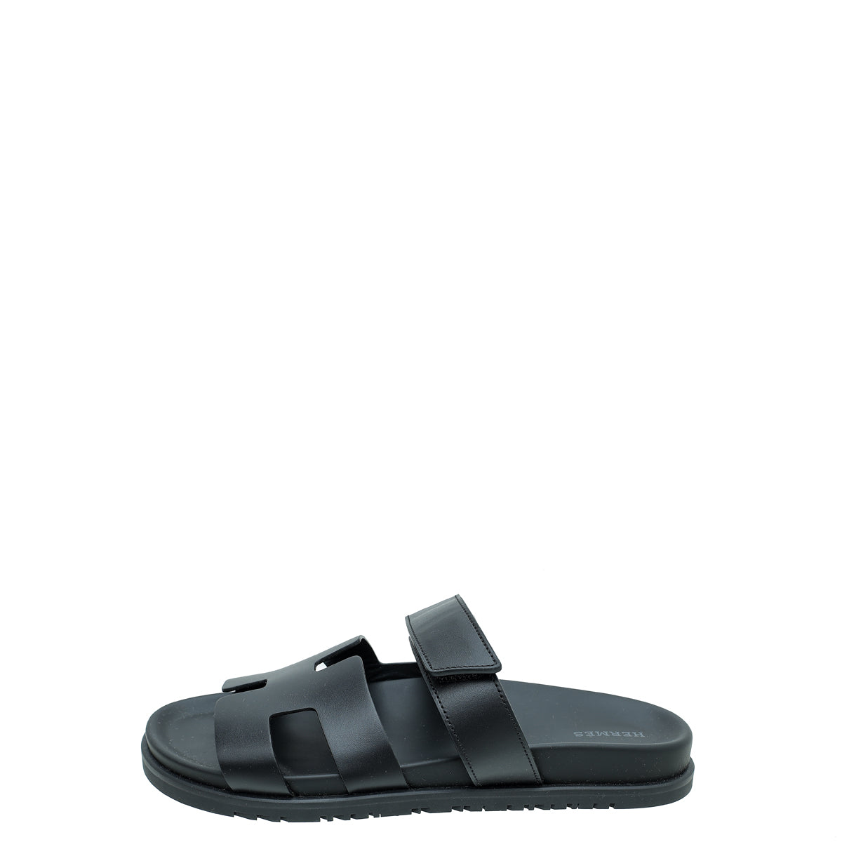Hermes Black Chypre Sandals 40 – THE CLOSET