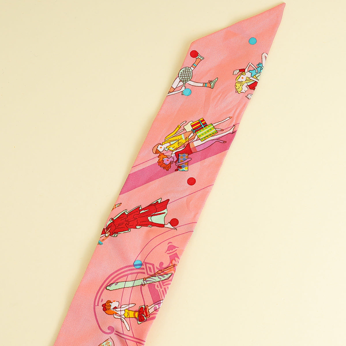 Hermes Bicolor Ex-Libris Les Parisie Silk Twilly – THE CLOSET