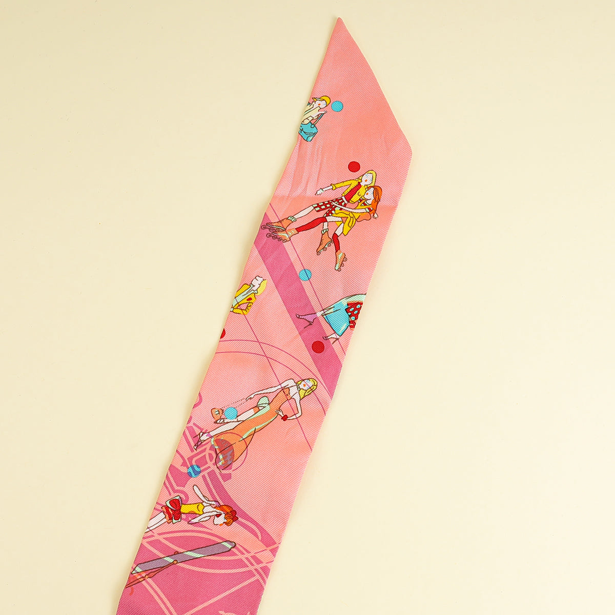 Hermes Bicolor Ex-Libris Les Parisie Silk Twilly – THE CLOSET