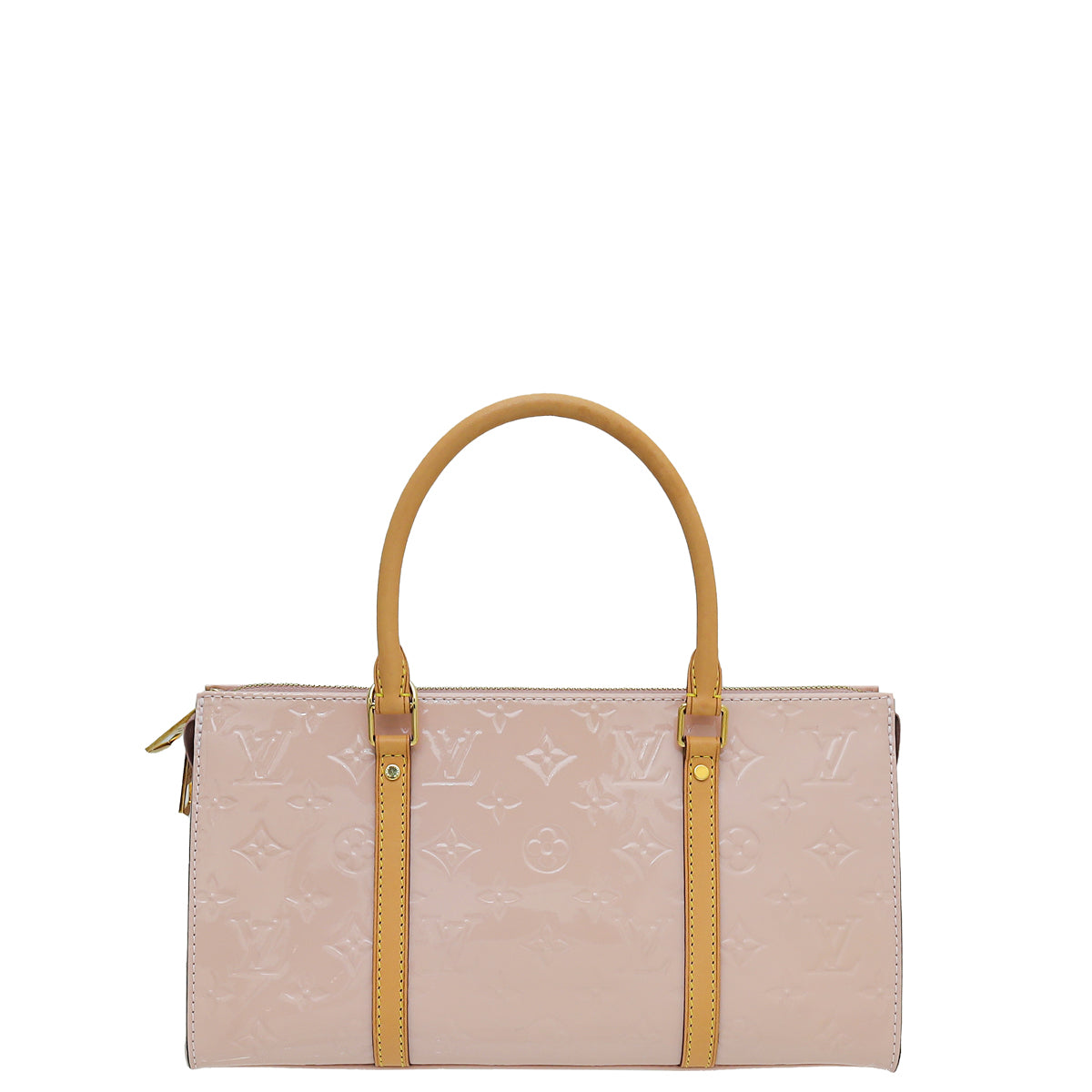 Louis Vuitton Light Pink Monogram Vernis Neo Triangle Bag – THE CLOSET
