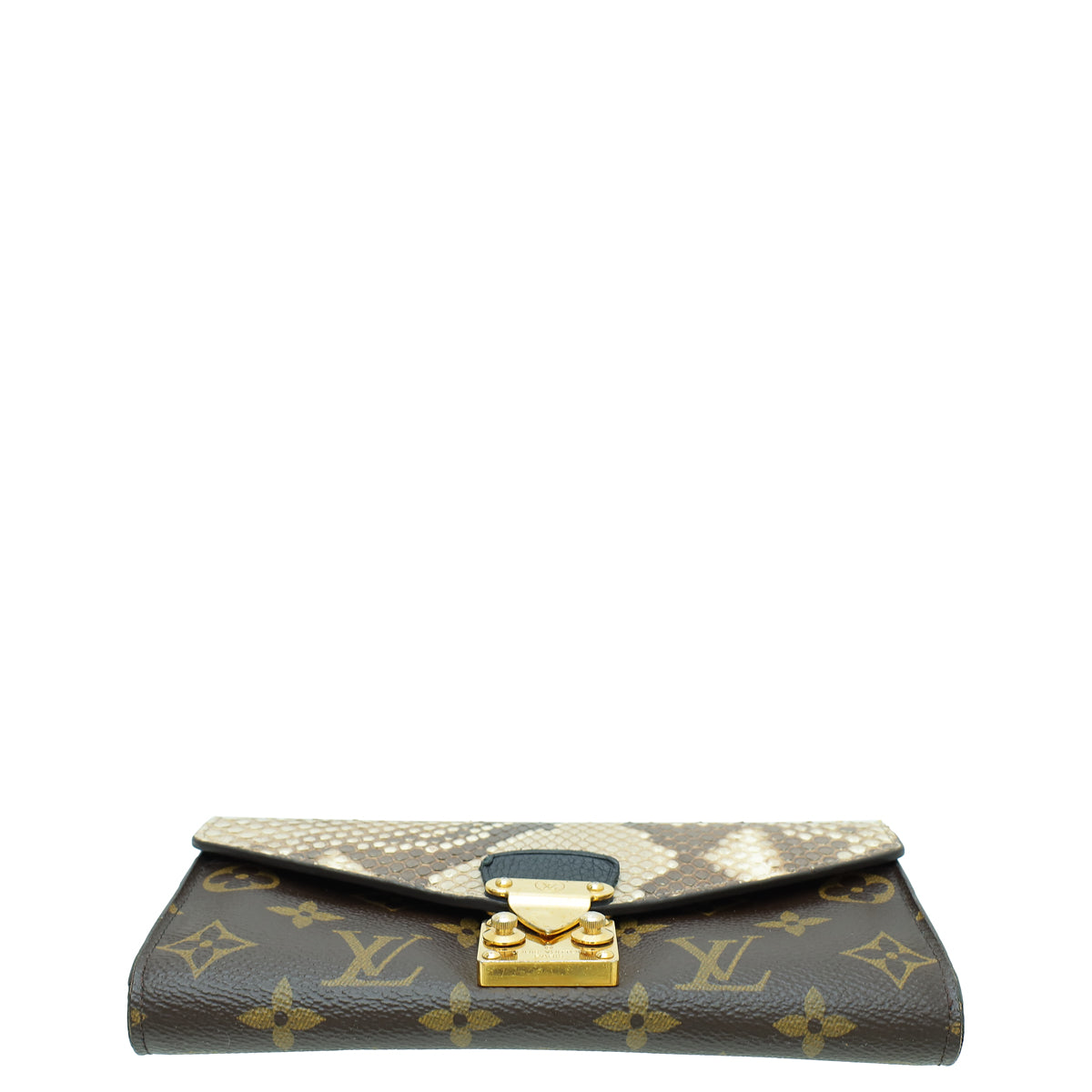Louis Vuitton Tricolor Monogram Python Pallas Wallet – THE CLOSET
