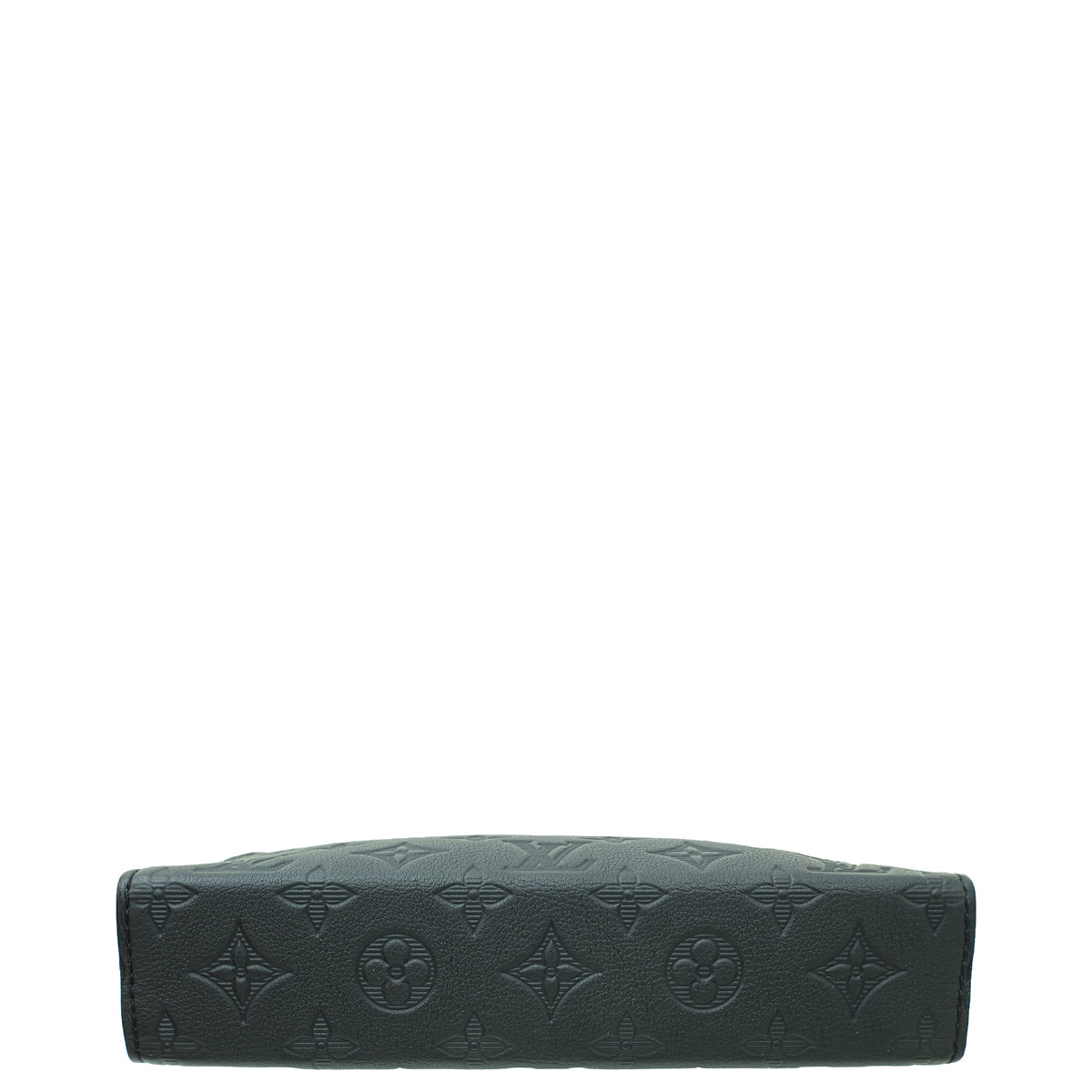 Louis Vuitton Black Monogram Shadow Embossed Gaston Wearable Wallet ...