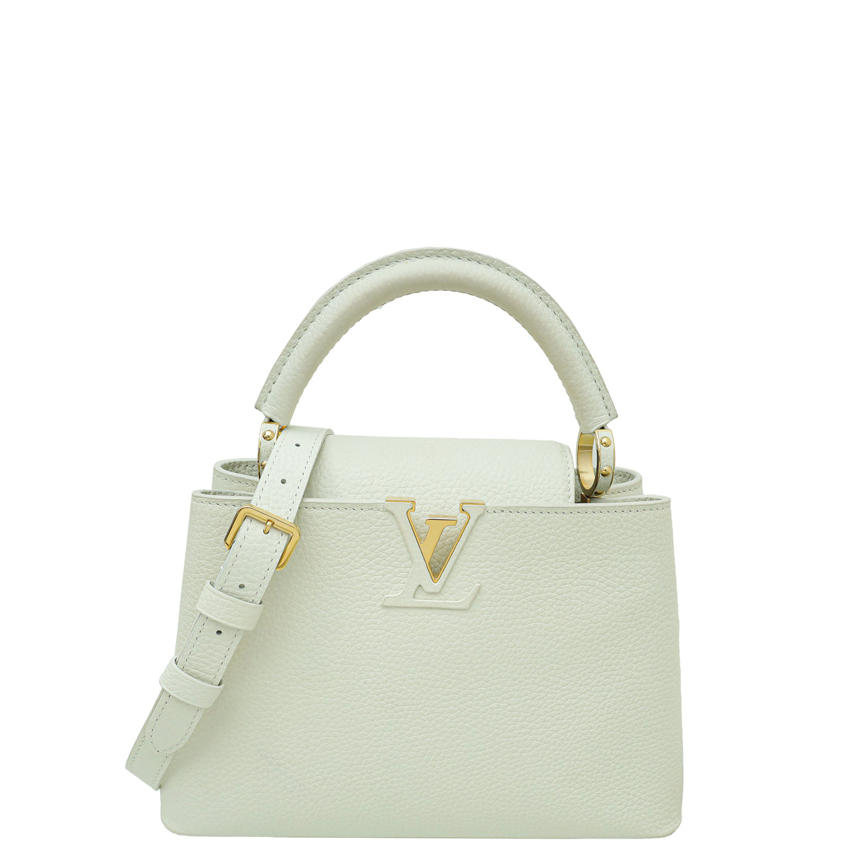 Louis Vuitton Snow White Capucines BB Bag – THE CLOSET