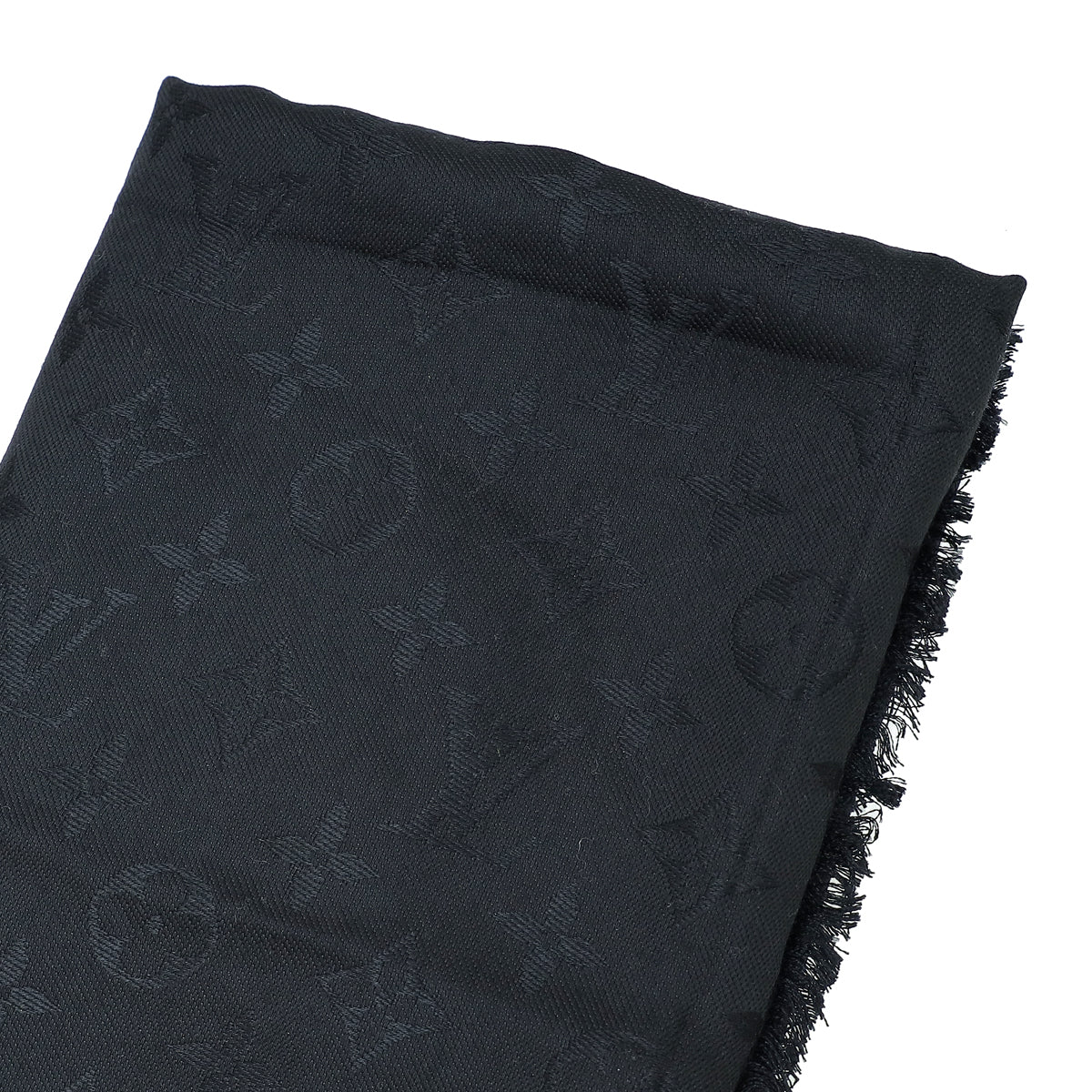 Louis Vuitton Black Monogram Classic Shawl – THE CLOSET