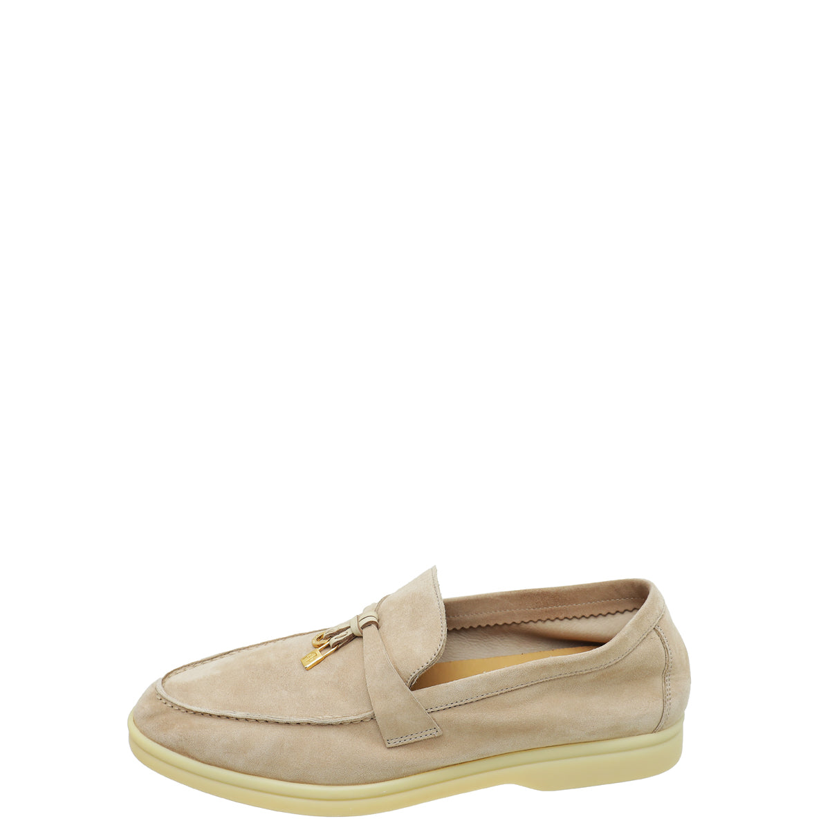 Loro Piana Sandstone Summer Charms Walk Loafers 39 – THE CLOSET