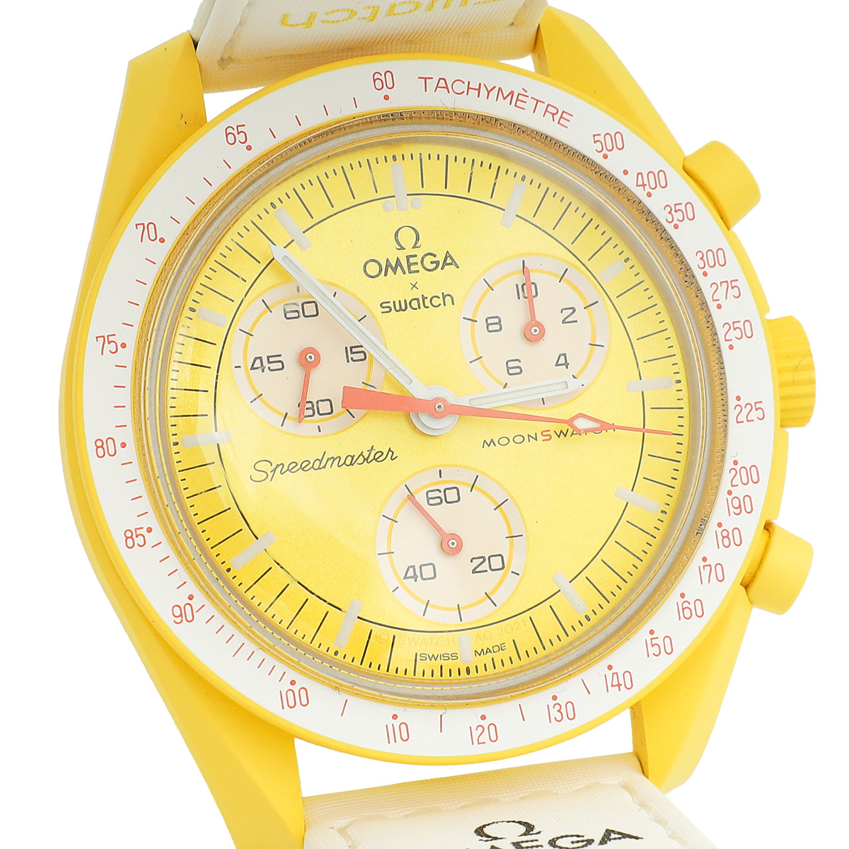 Omega Bicolor X Swatch Speedmaster Moonswatch Mission To The Sun 41mm ...