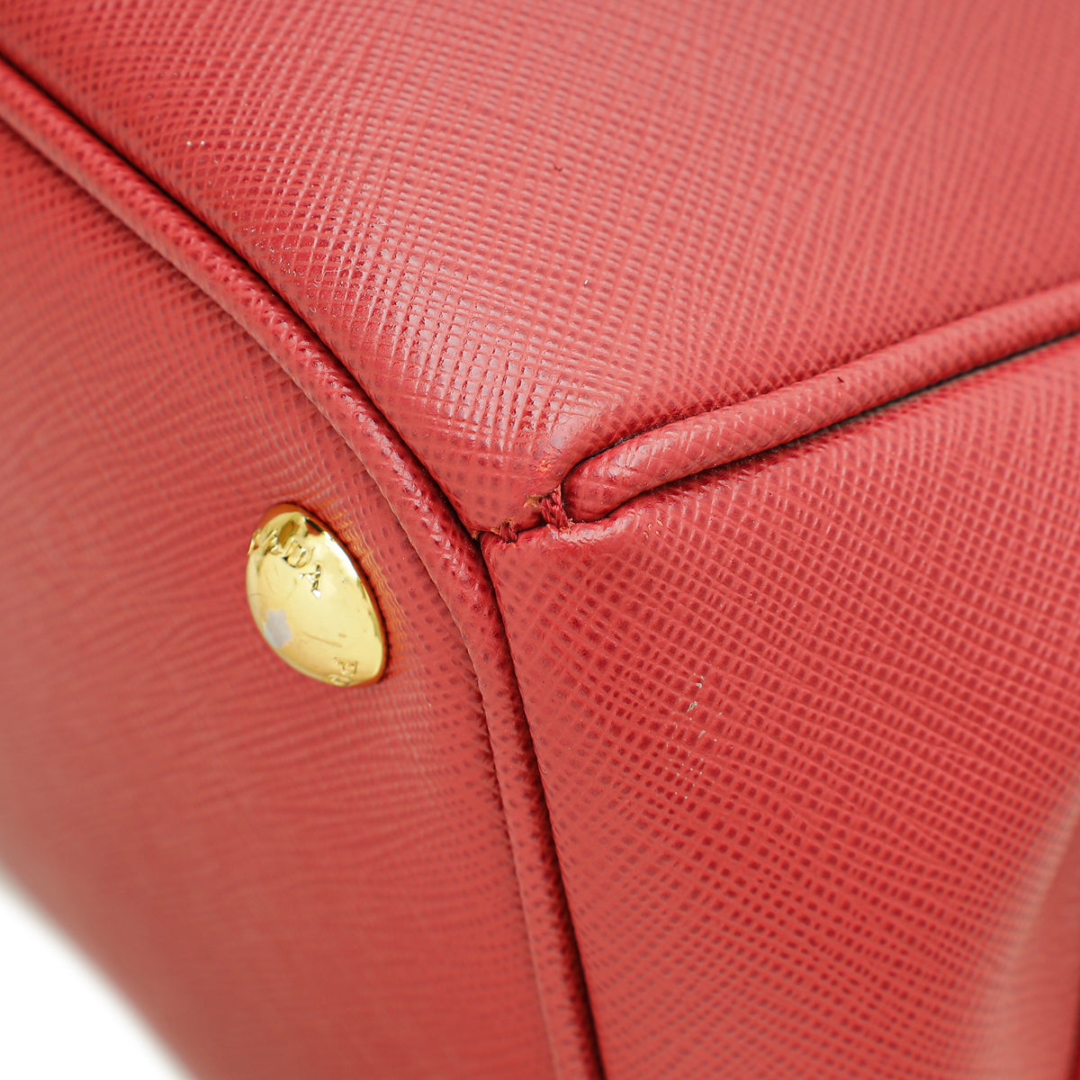 Prada Red Lux Parabole Large Bag – THE CLOSET