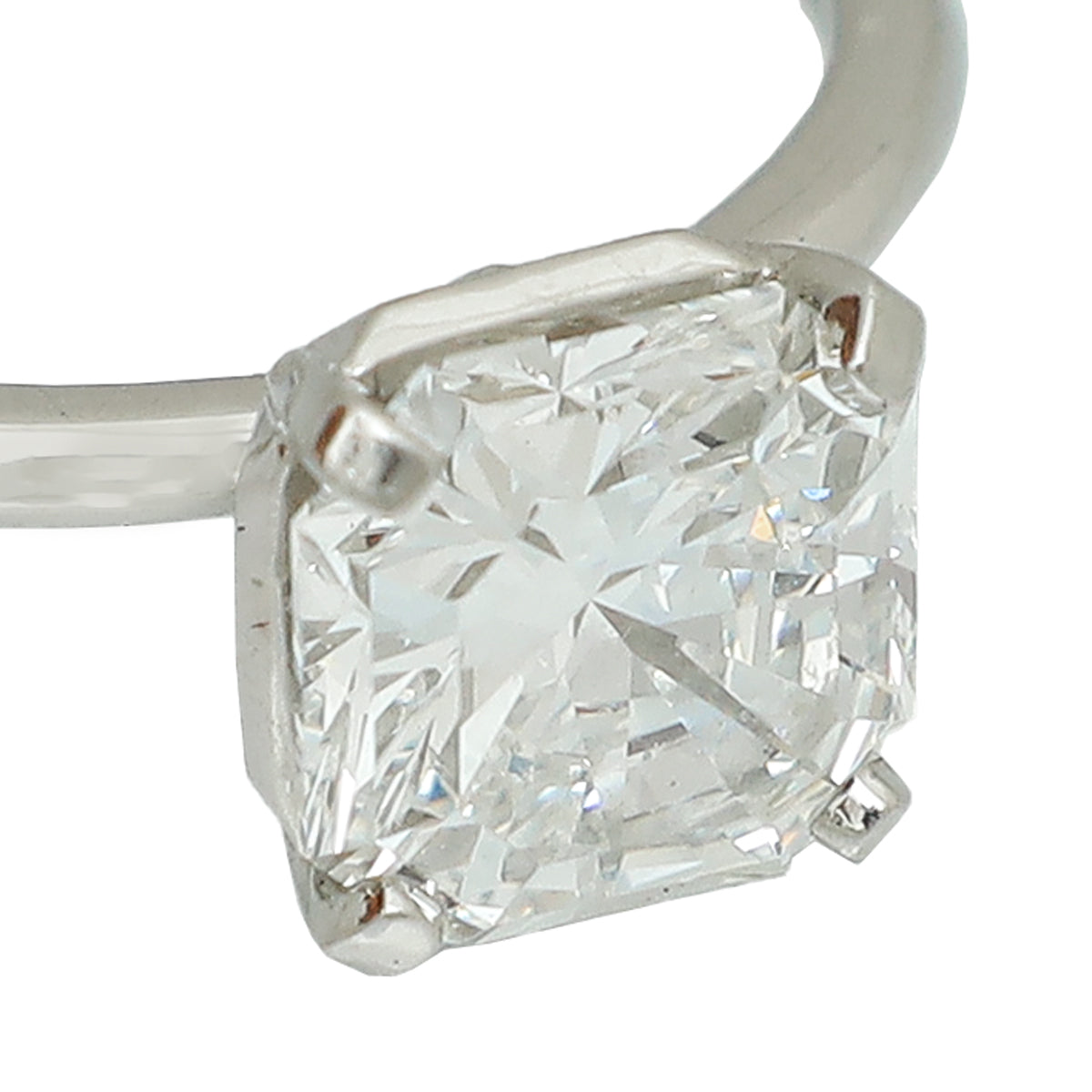 Tiffany & Co Platinum Diamond True Engagement Ring 51 – THE CLOSET
