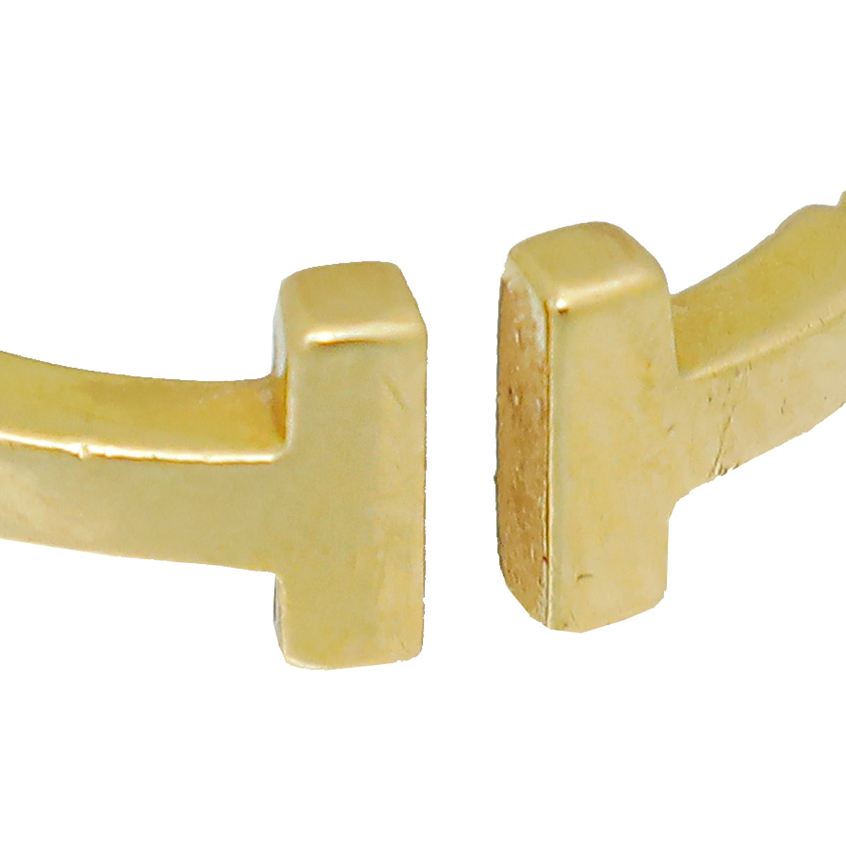 Tiffany & Co 18K Yellow Gold T Wire Ring 50 – THE CLOSET