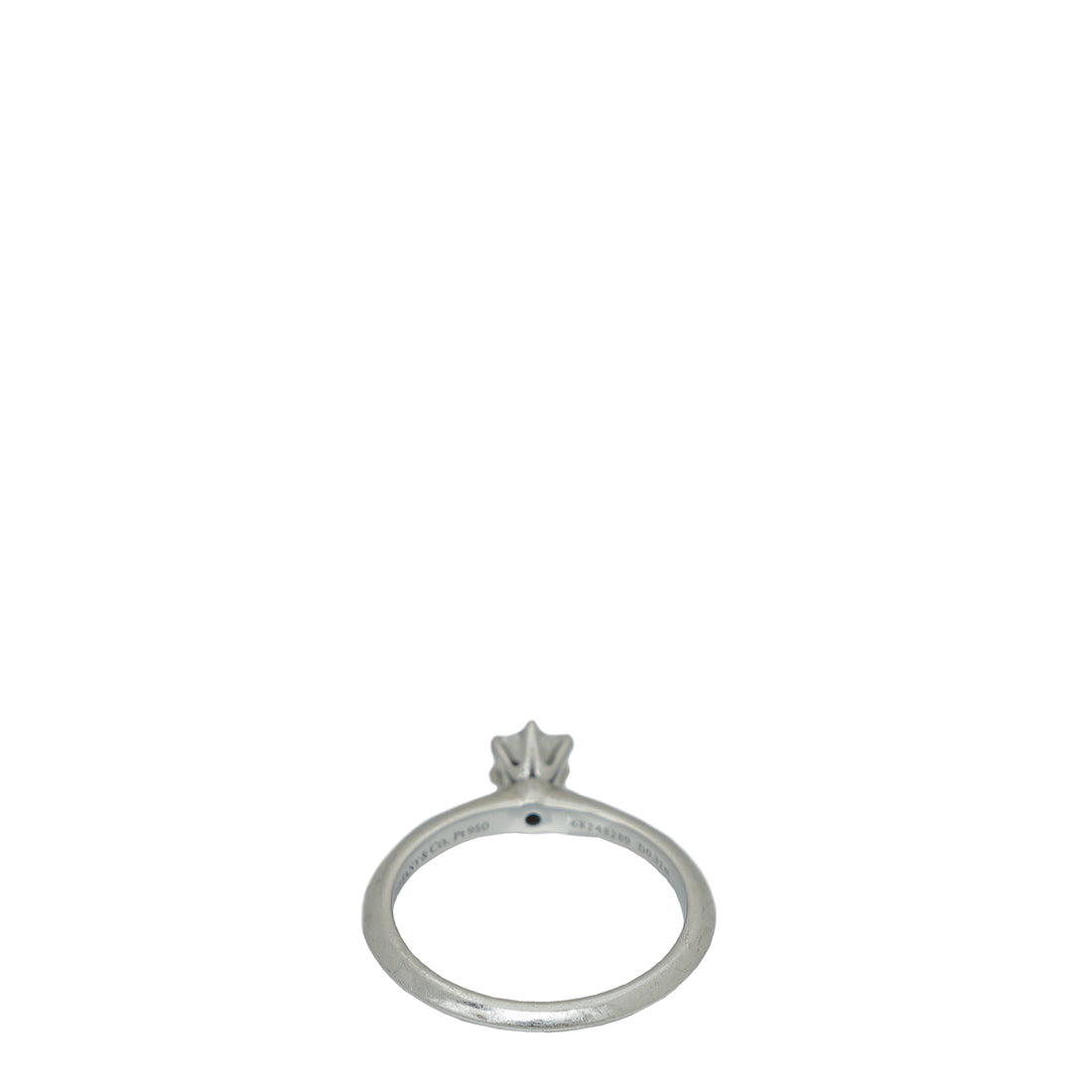 Tiffany & Co Platinum Diamond The Tiffany Engagement Ring 51 – THE CLOSET
