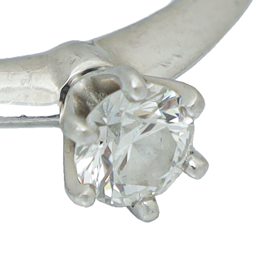 Tiffany & Co Platinum Diamond The Tiffany Engagement Ring 51 – THE CLOSET
