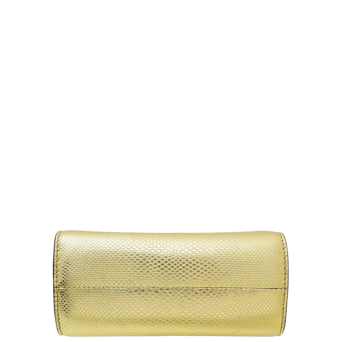 Tom Ford Metallic Gold Lizard Embossed Cosmo T Lock Small Shoulder Bag ...