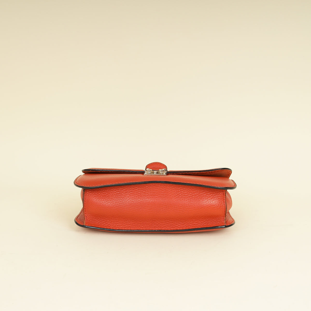 Valentino Rust Glam Lock Medium Shoulder Bag – THE CLOSET