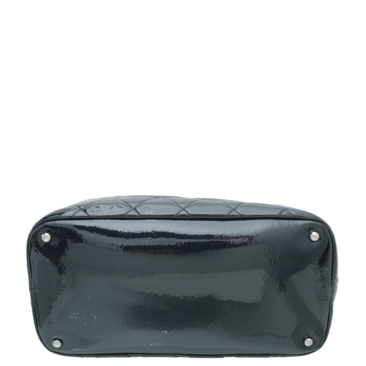 Chanel Navy Blue CC Timeless Tote Shopping Bag Large – THE CLOSET