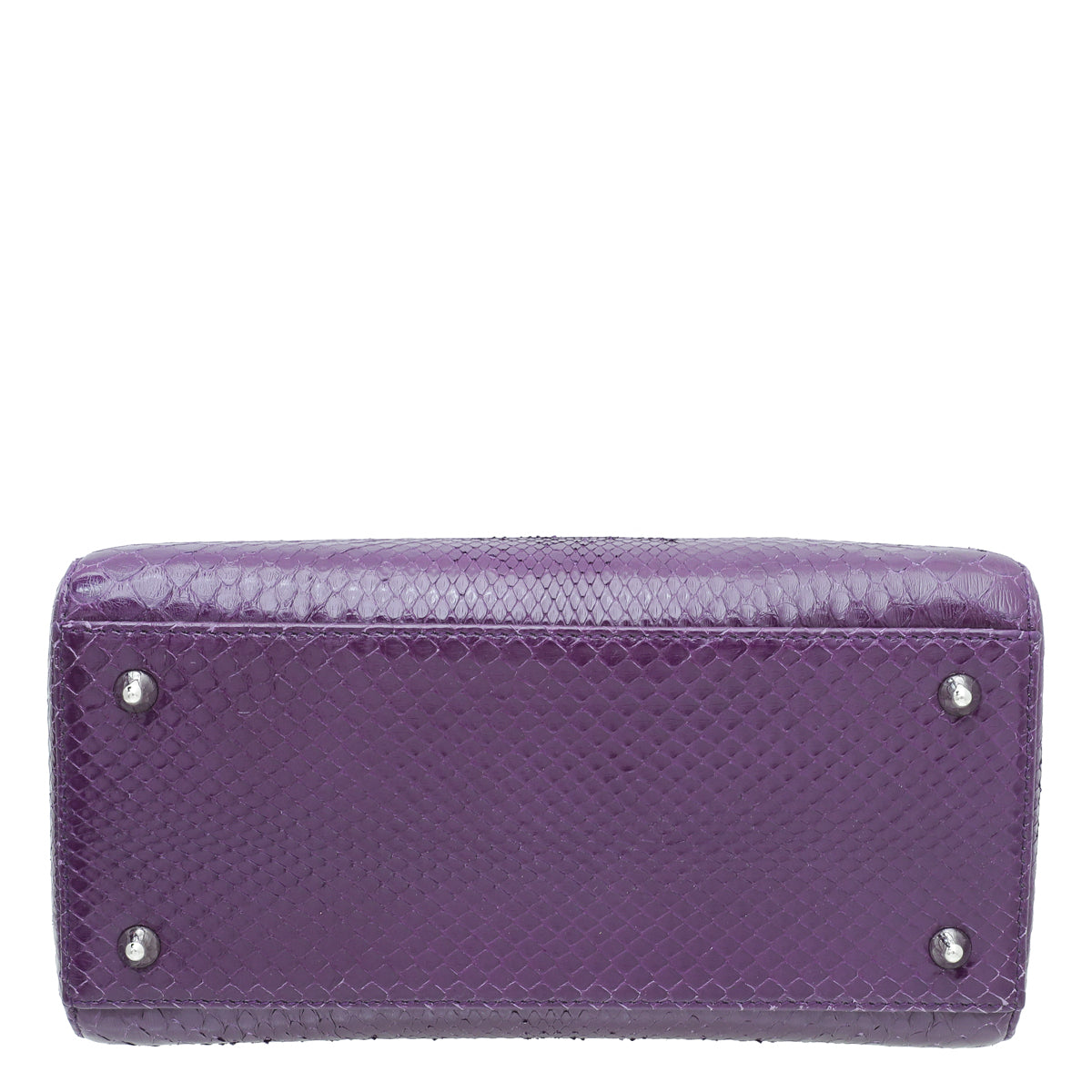 Christian Dior Violet Python Lady Dior Medium Bag – THE CLOSET