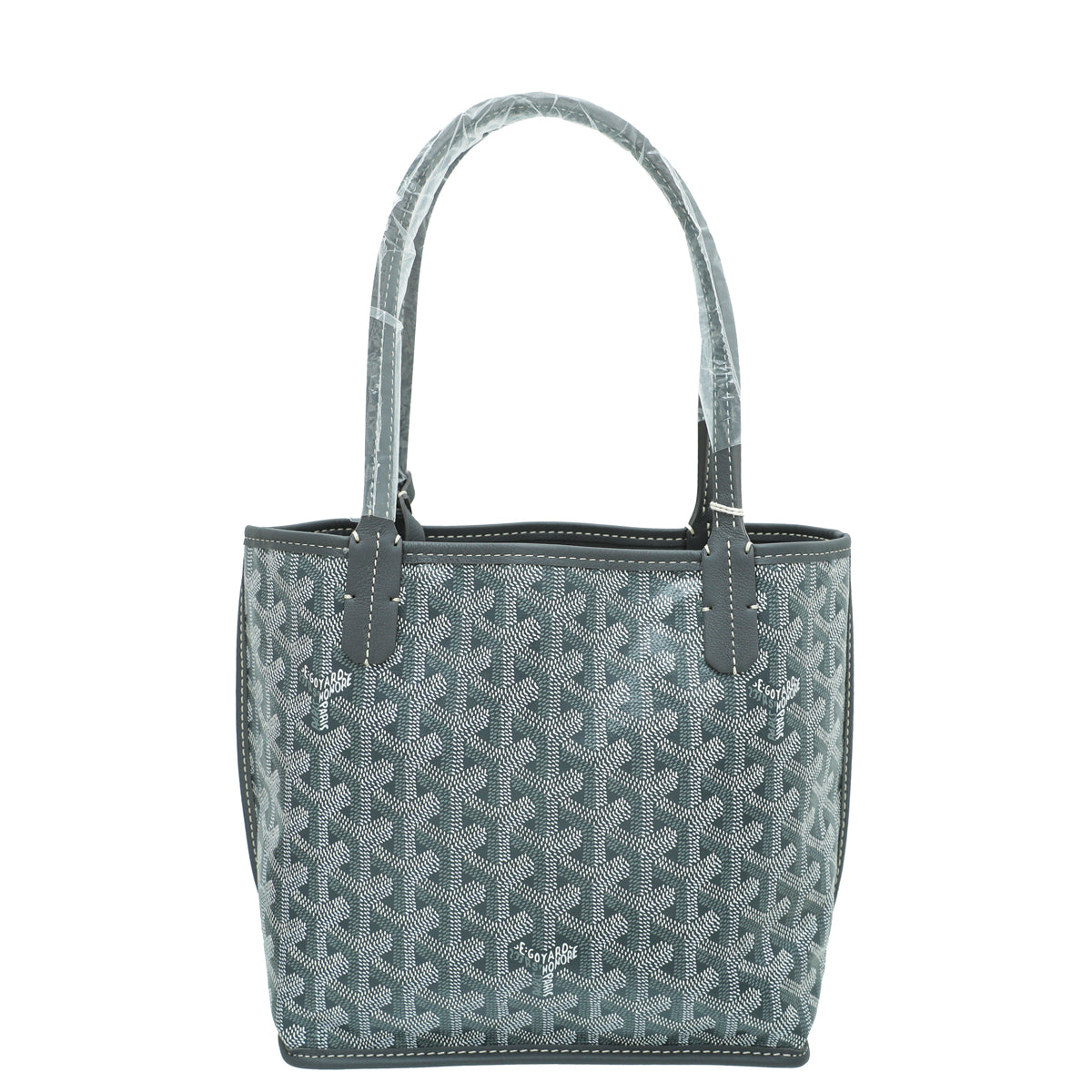 Goyard Grey Reversible Anjou Mini Bag – THE CLOSET