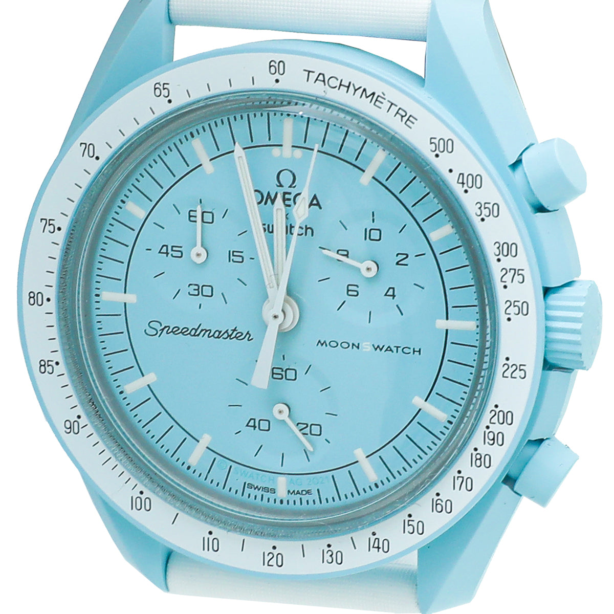 Omega Bicolor Mission To Uranus Bioceramic Quartz MoonSwatch – THE CLOSET