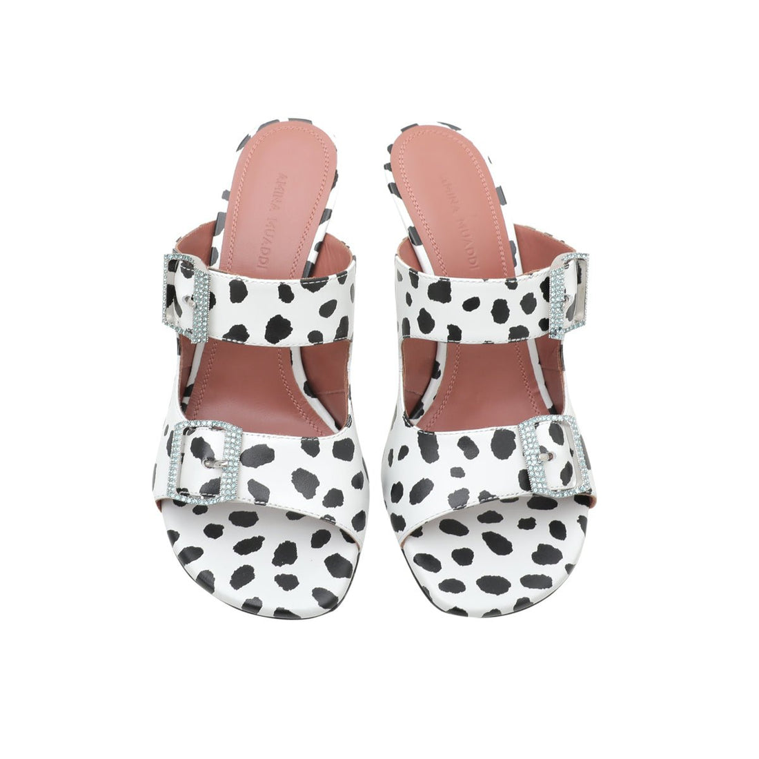 Amina Muaddi Bicolor Marni 105mm Print Mule 36 – THE CLOSET