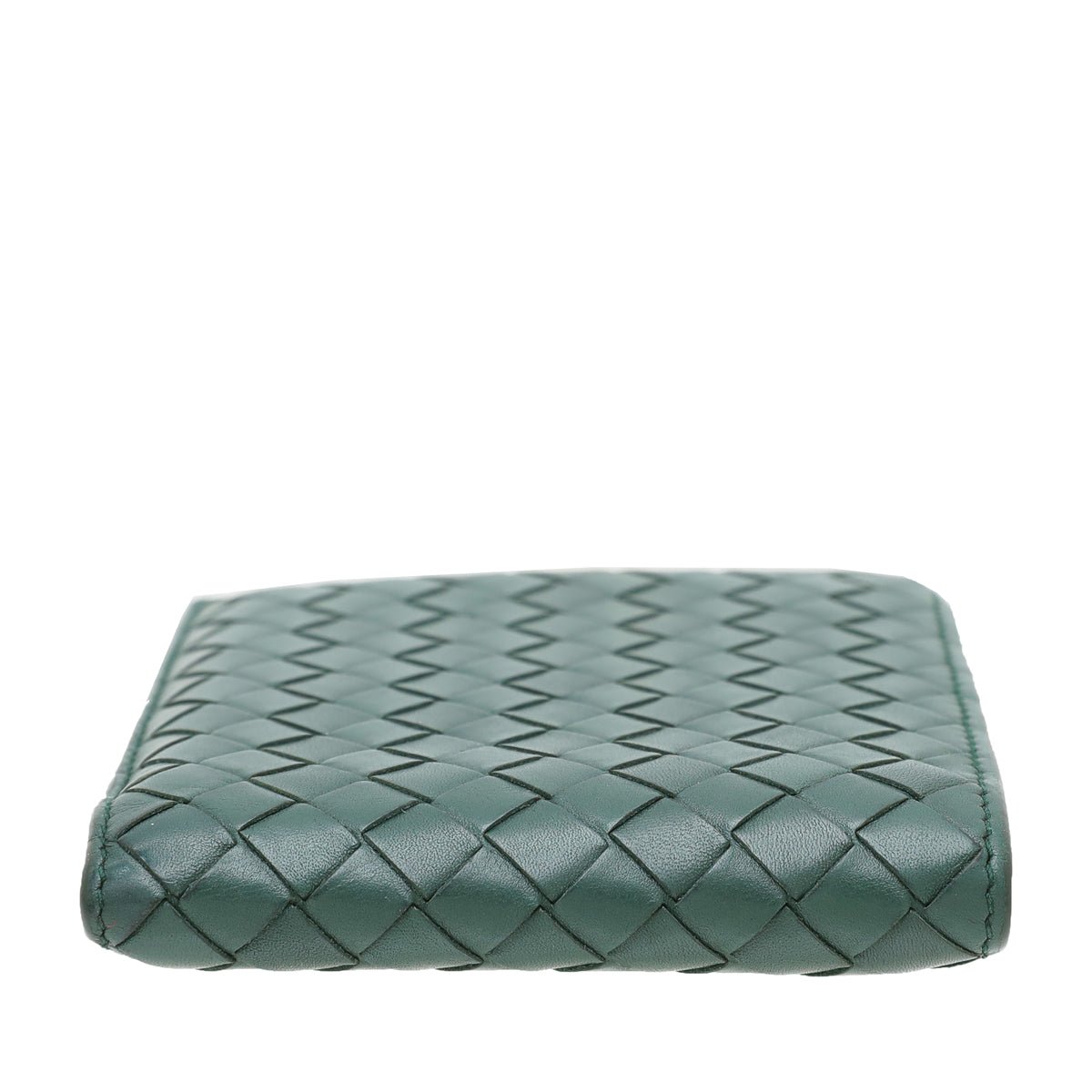 Bottega Veneta Dark Green Intrecciato Men Wallet – THE CLOSET