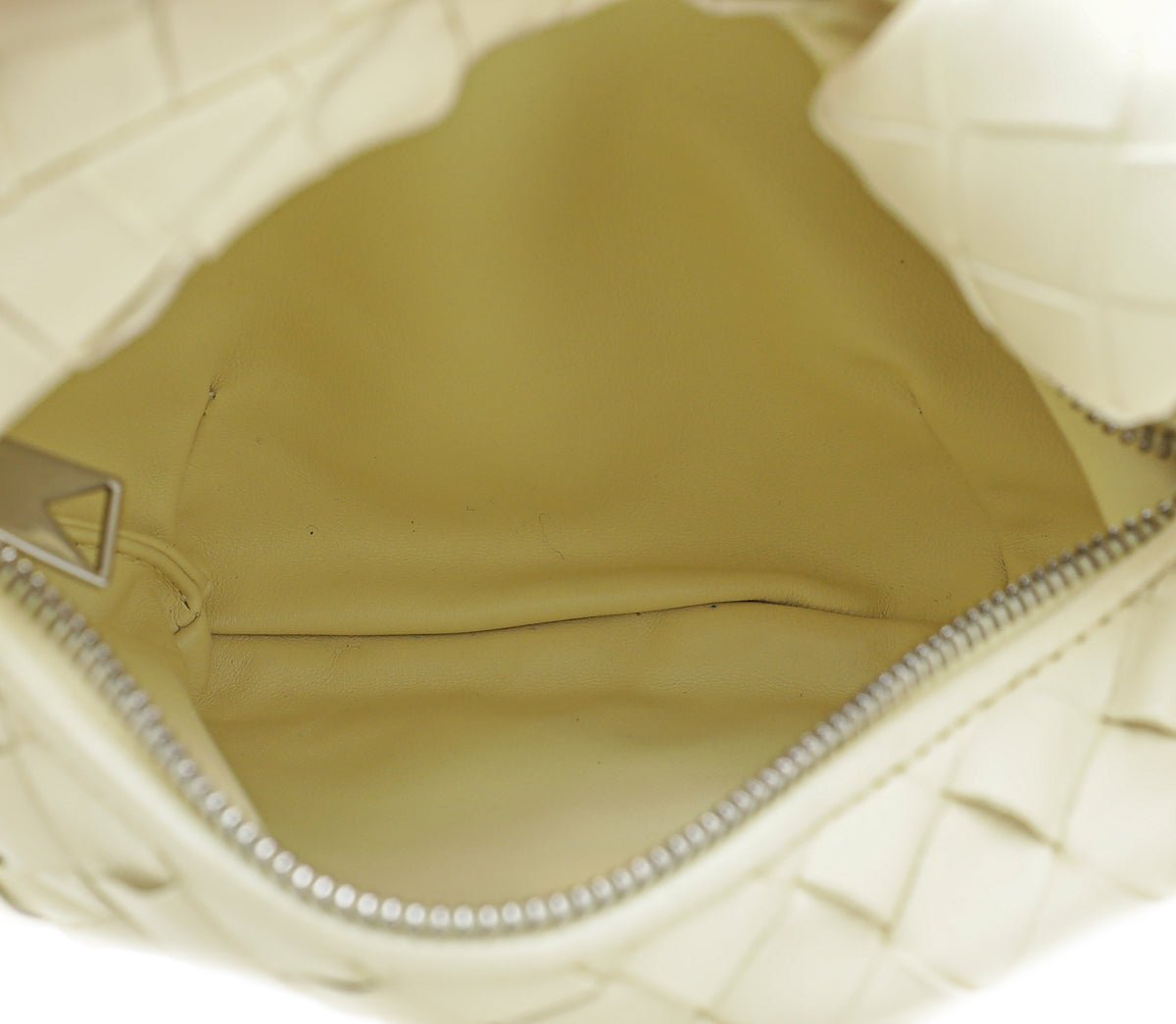 Bottega Veneta Light Yellow Intrecciato Mini Jodie Bag – THE CLOSET